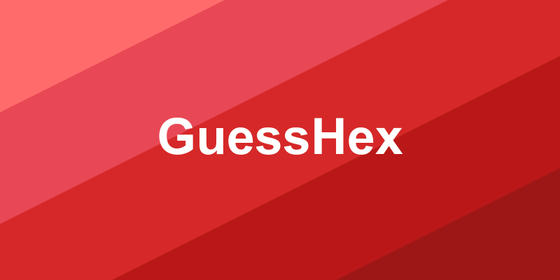 Guess Hex: Brand Color Challenge